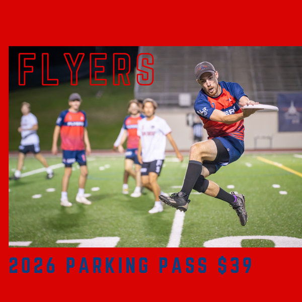 2026 Carolina Flyers Regular Season Parking Pass - Carolina Flyers Gear
